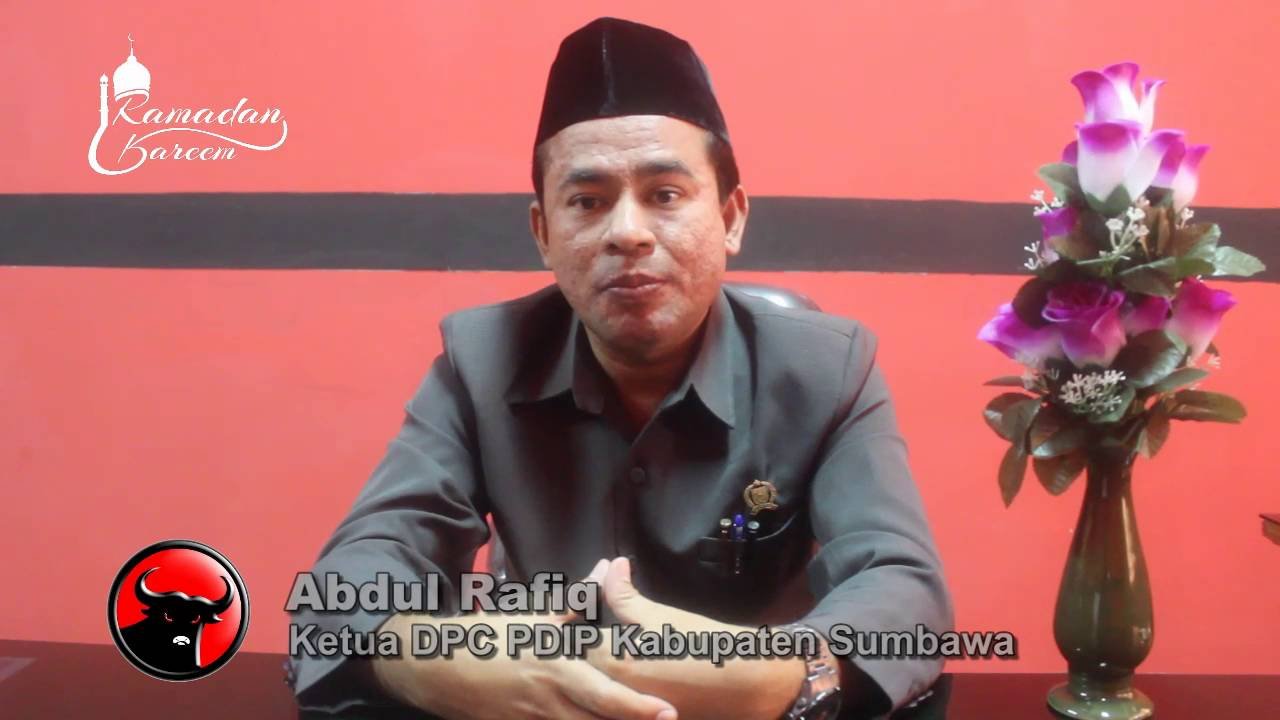 Ucapan Menyambut Bulan Ramadhan DPC PDIP Sumbawa